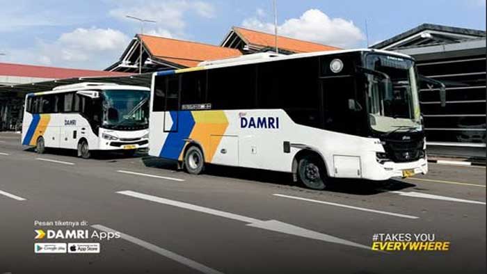 Ini Rute Damri dari Bandara Soetta di Luar Jakarta